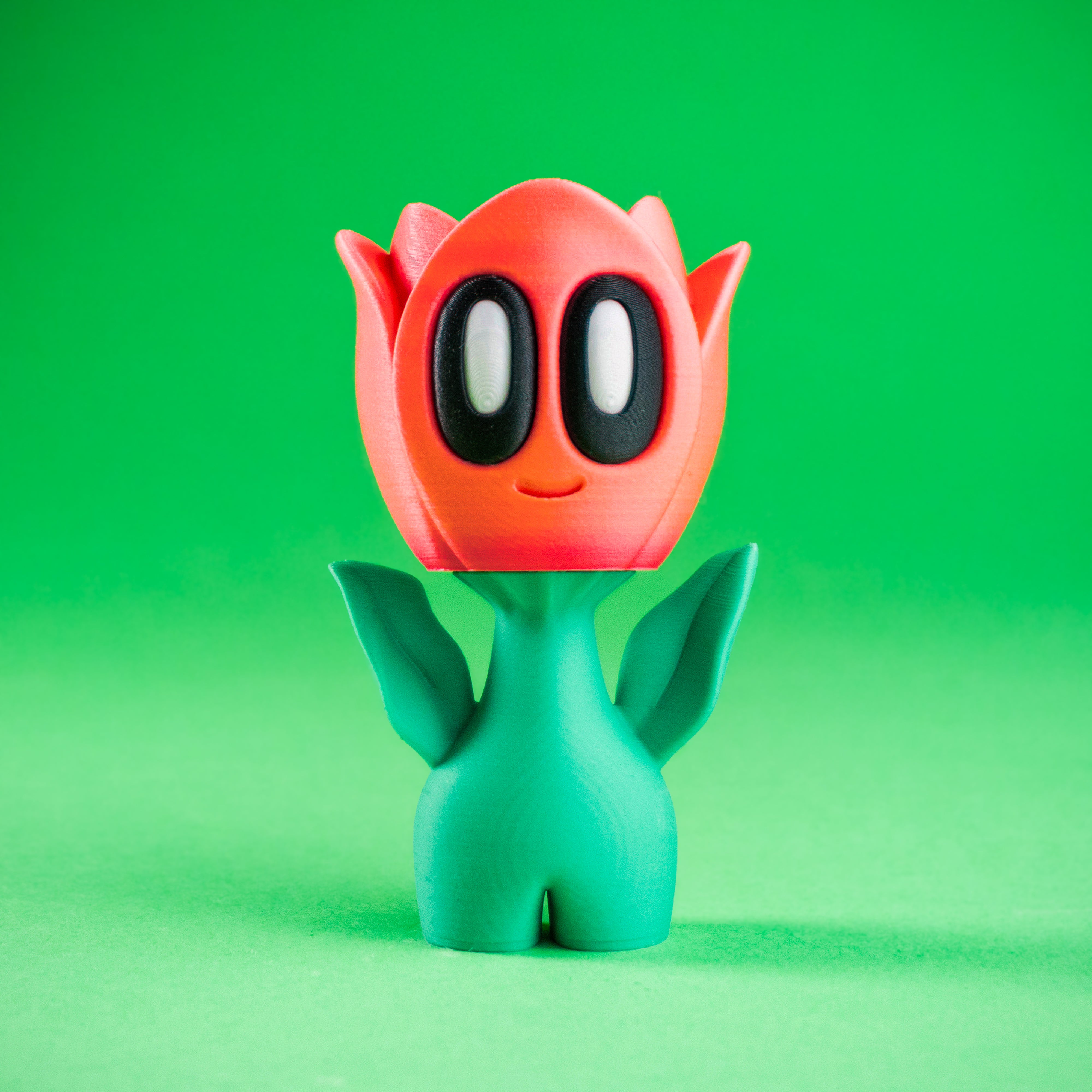 Red Tulip Blob - Mini Tulip Plant – Unreel 3D Productions